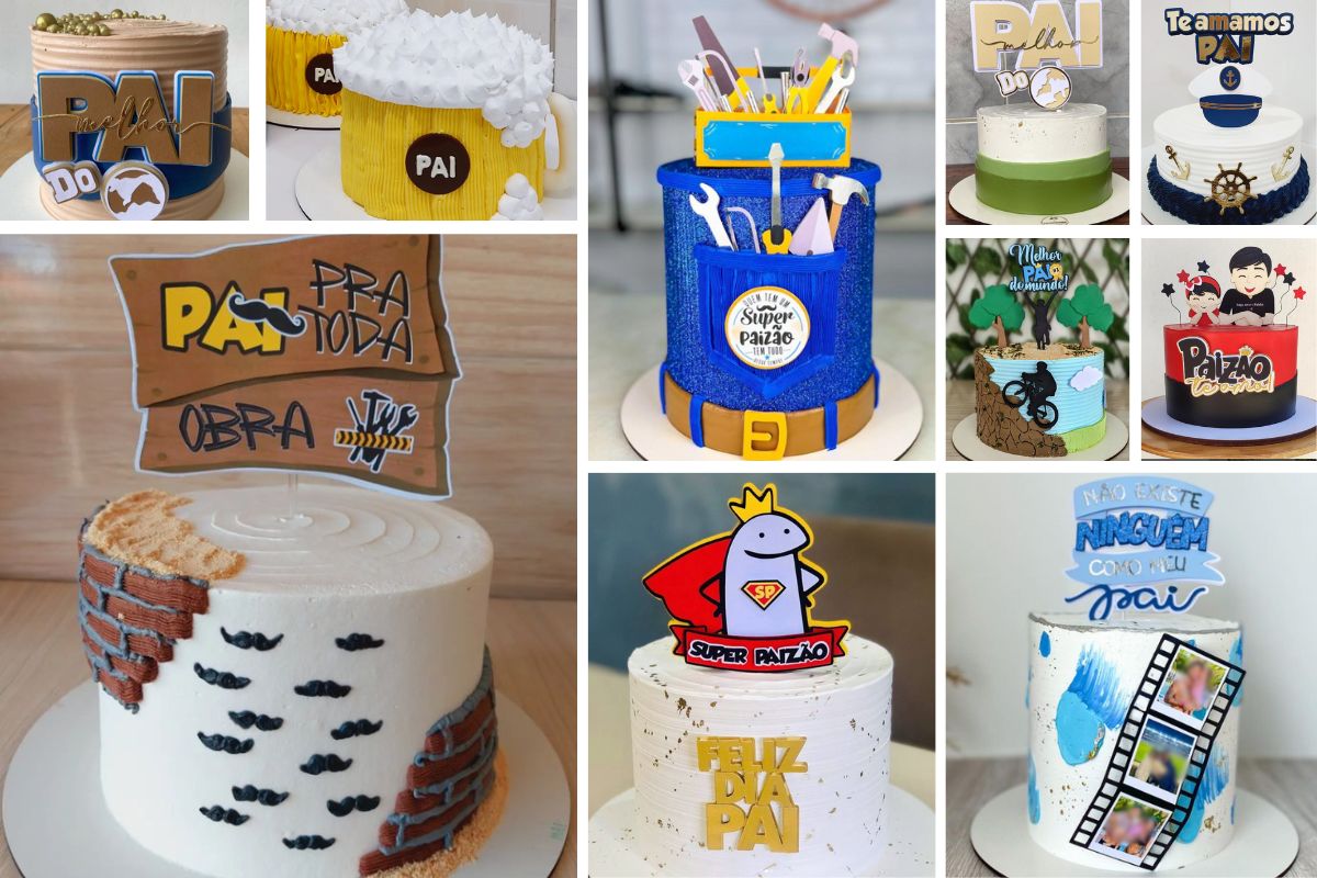 Modelos De Bolo Para O Dia Dos Pais Delícias e Surpresas! - Reproducao